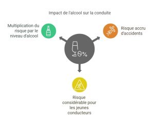 Alcool au volant jeune conducteur : règles, sanctions et dangers